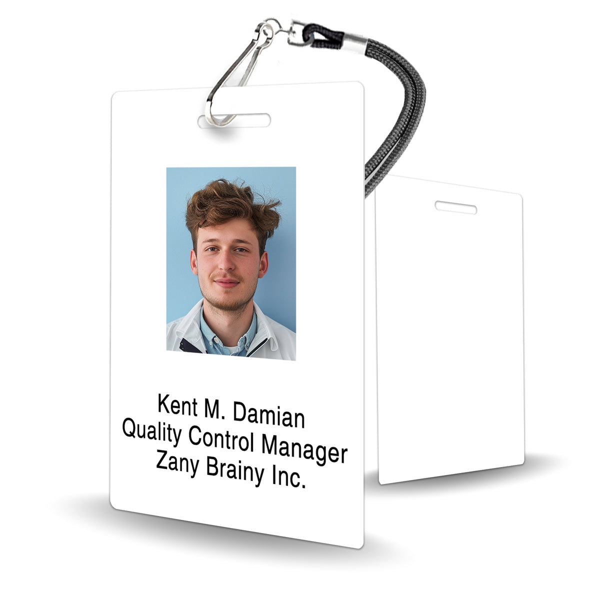 Basic Production Staff Badge for Manufacturing and Industrial Custom ...