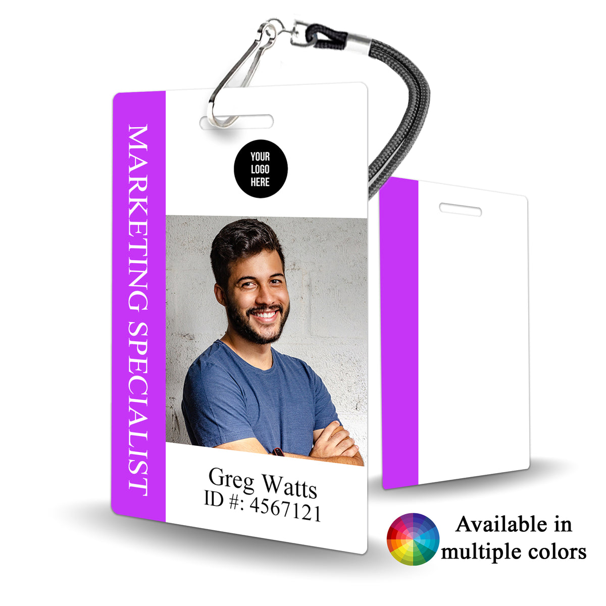Customizable Office Badge - Personalized, Durable & Various Colors ...