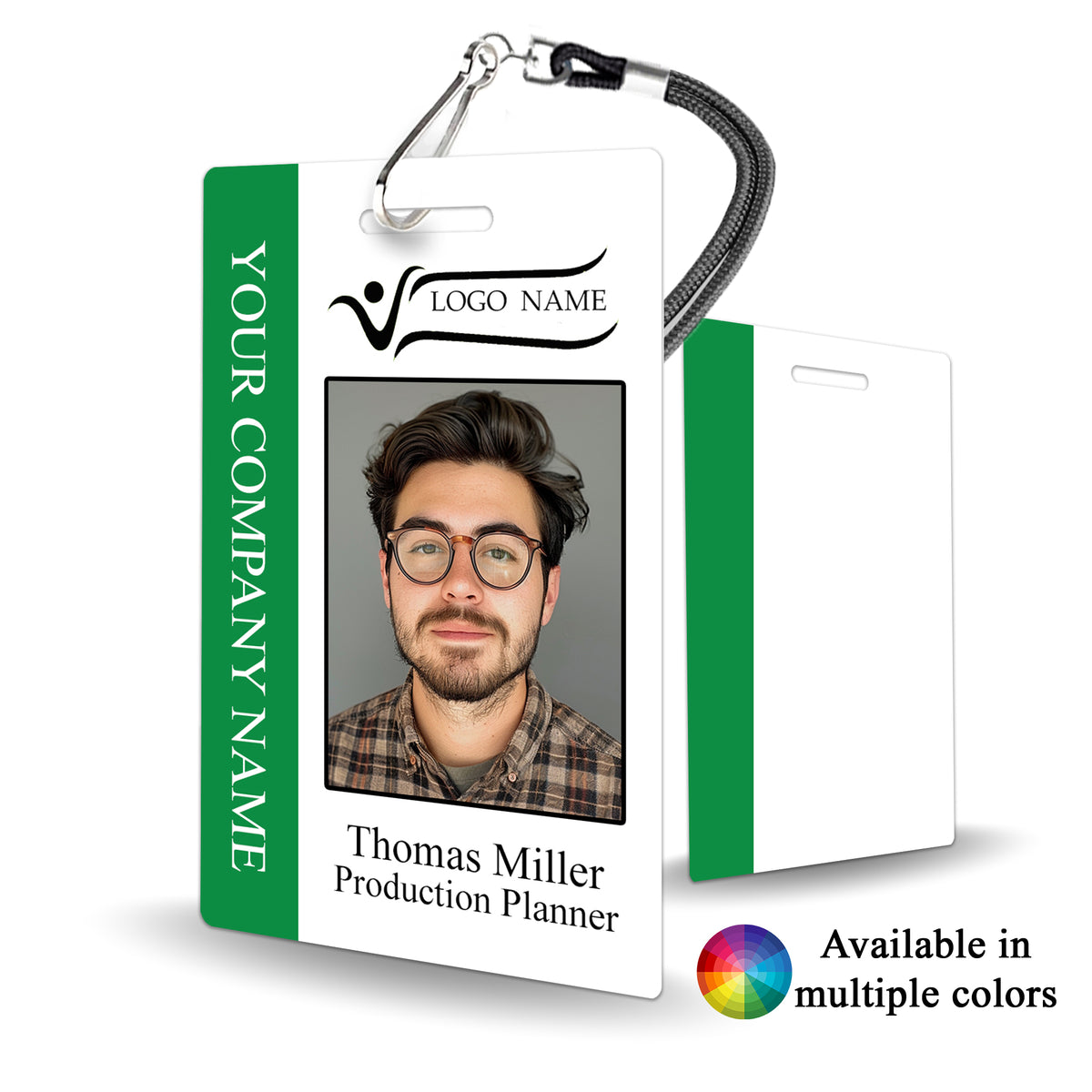Custom Production Planning Staff Badge for Manufacturing and Industria ...