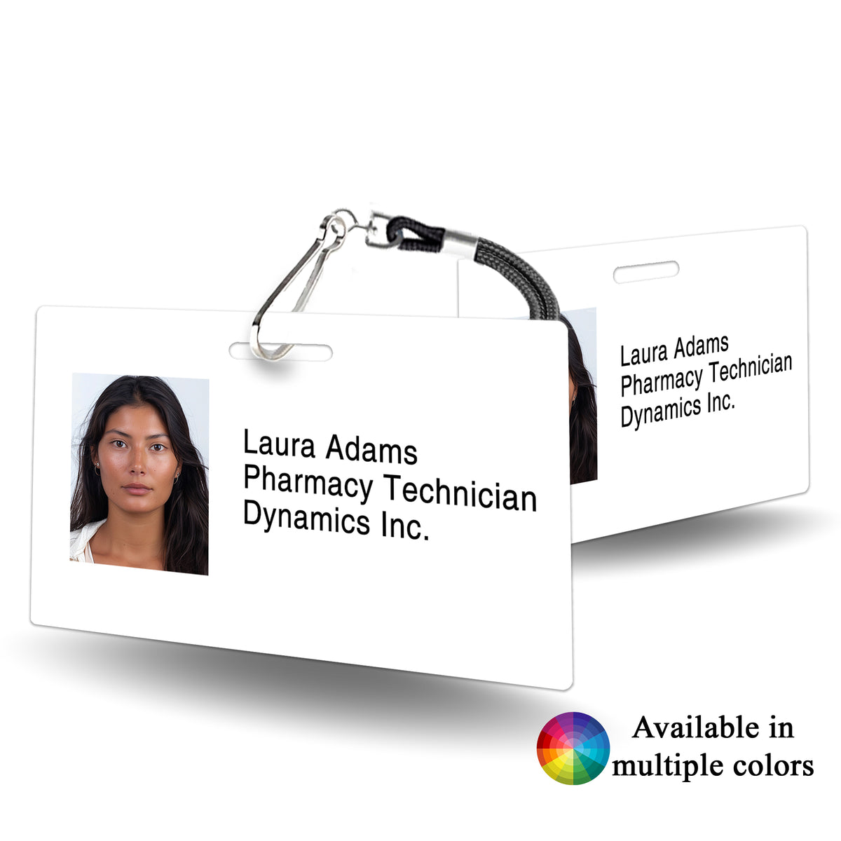 Generic Office Badge with Photo - Customizable ID – BadgeSmith
