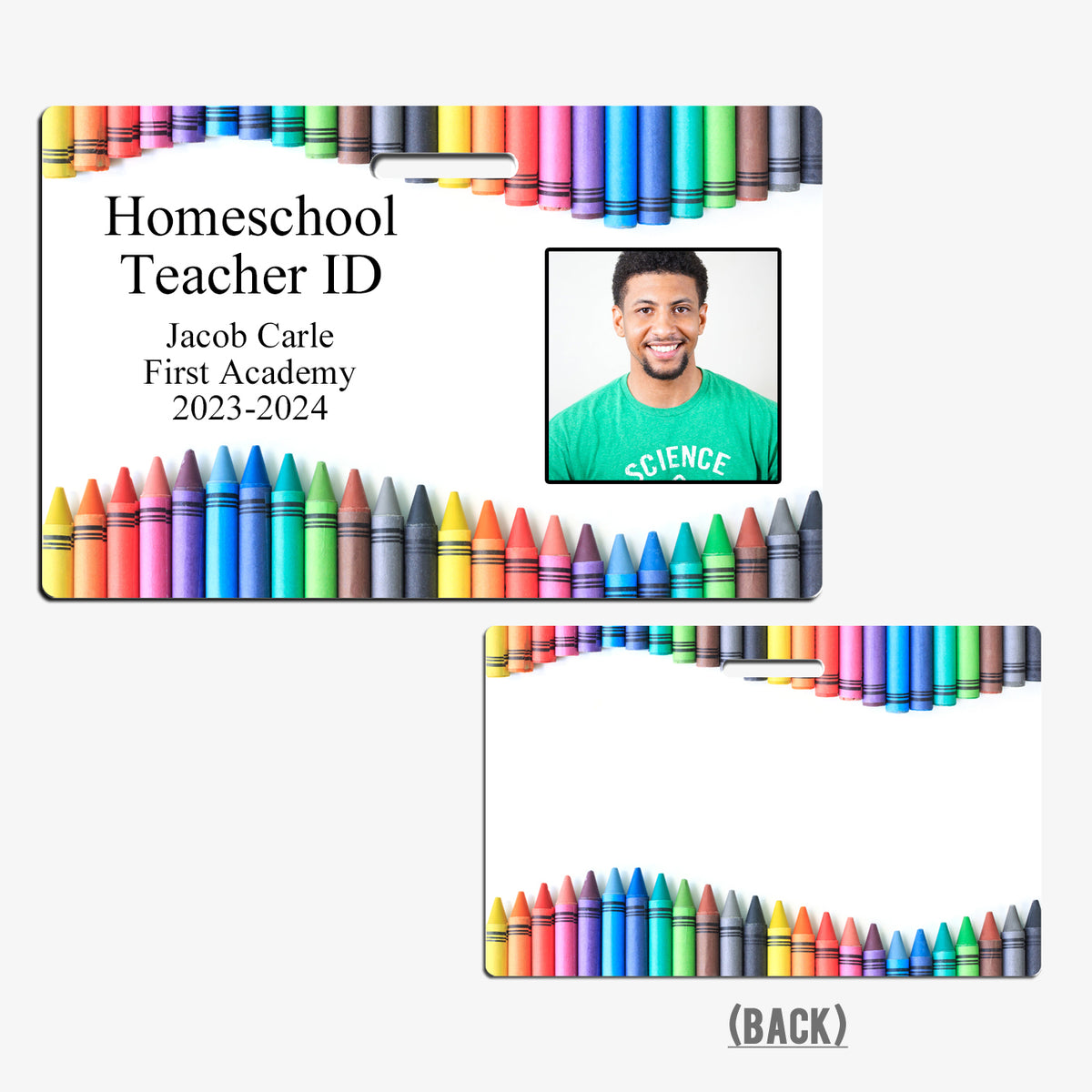 Homeschool Teacher ID Card – BadgeSmith