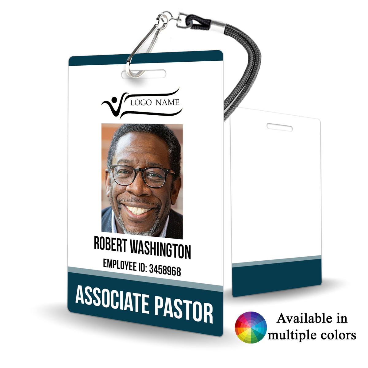 Nice Member Administration Staff Badge for Church Custom – BadgeSmith