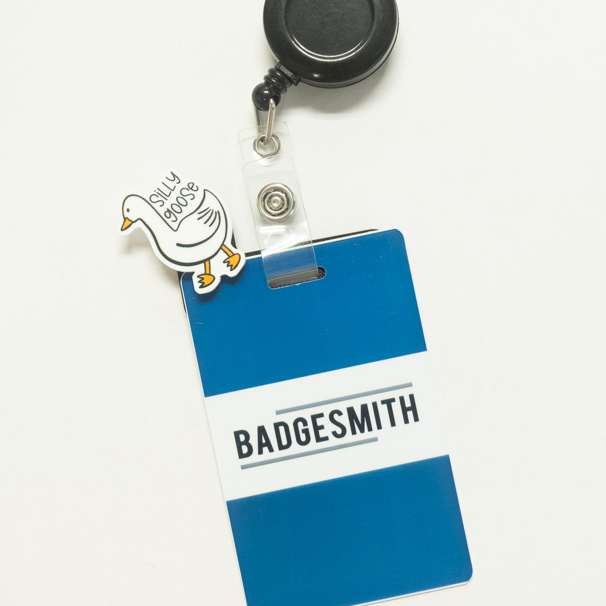 Silly Goose Badge Charm – BadgeSmith