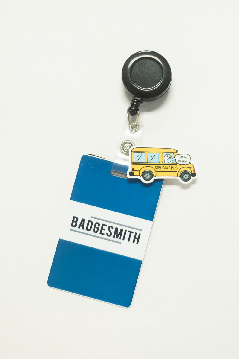 Struggle Bus Badge Charm – BadgeSmith