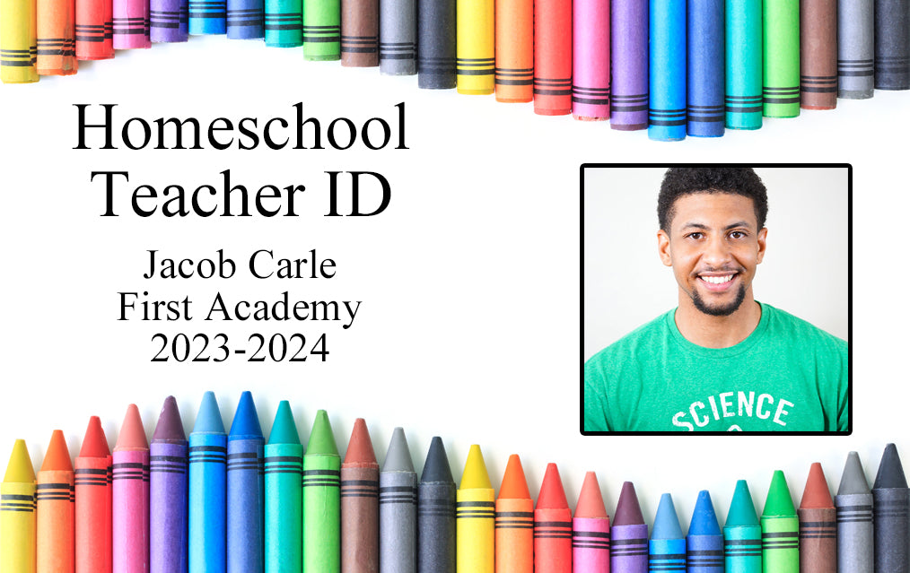 Homeschool Teacher ID Card – BadgeSmith